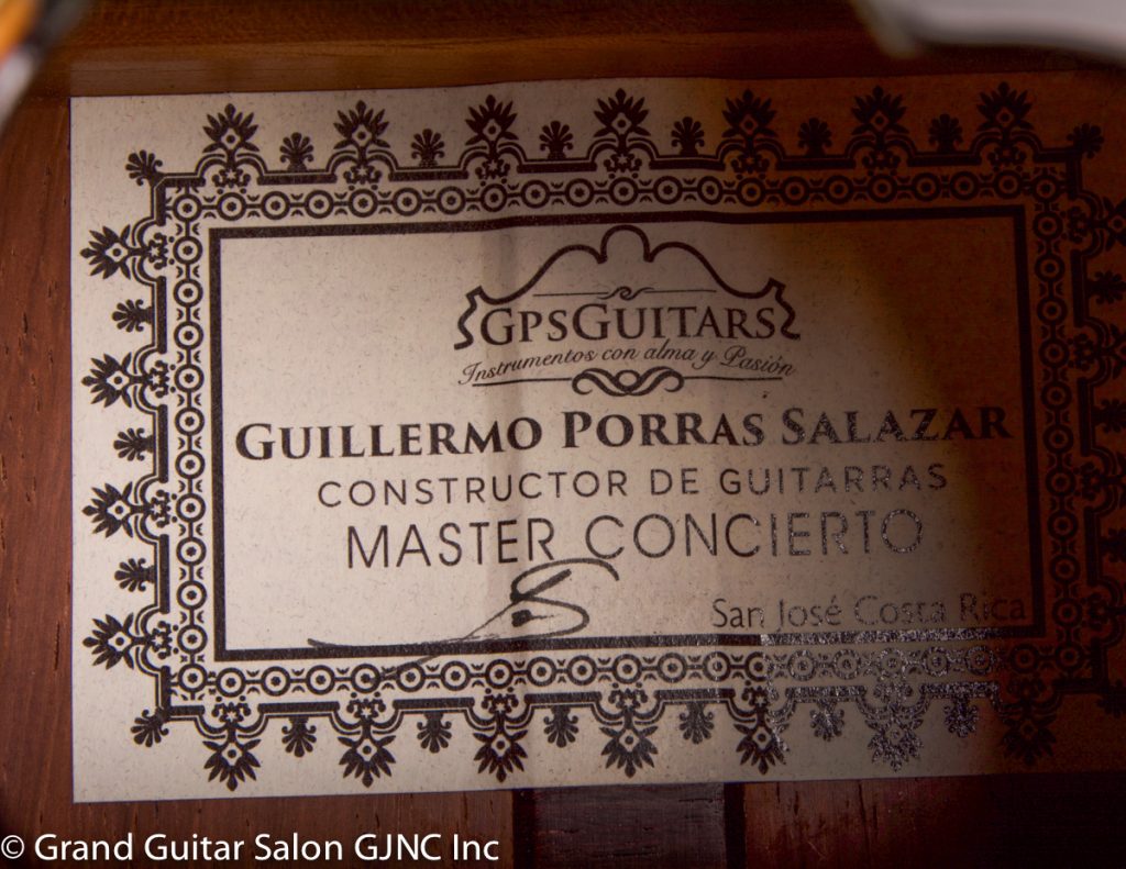 C-664, Guillermo Porras Salazar (Costa Rica) – Grand Salon de Guitare